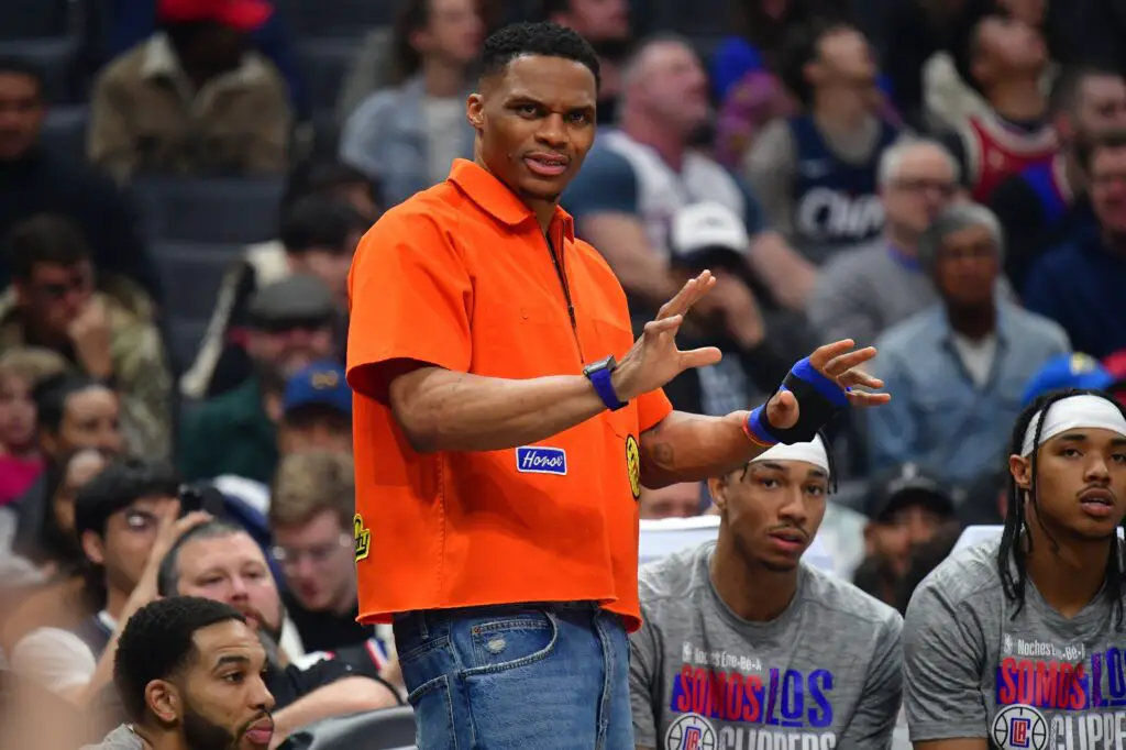 Russell Westbrook's Fiery Clash With Fan Caught on Video