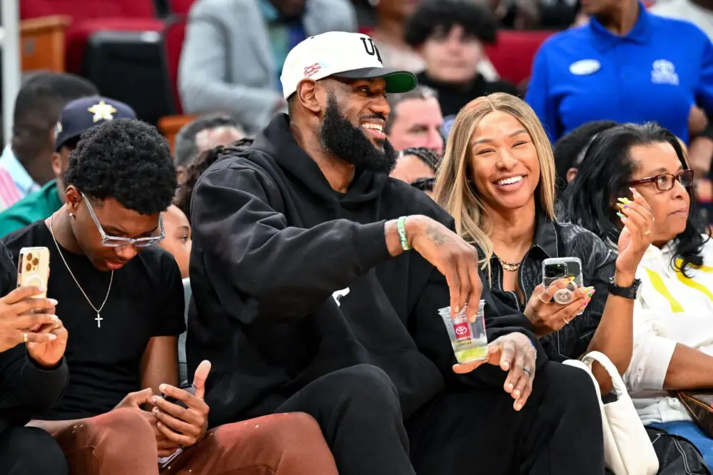 LeBron James Wife Shares Witnessing Husband-Son Play To Drew Barrymore