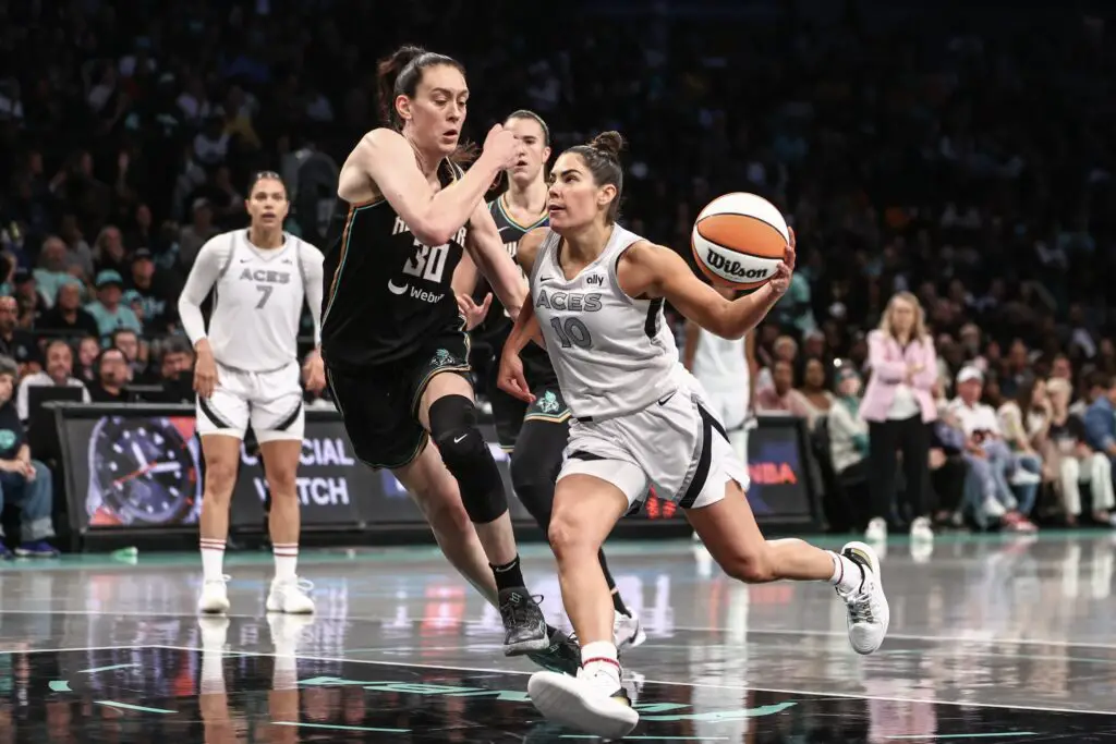 Kelsey Plum Throws Shade At Aces In Sparks Presscon